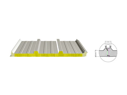 China 1000 Secret Nail Insulated Roof Panel PU Sandwich Panel wholesale Sandwich Panel supplier
