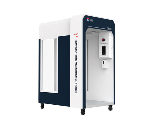Mobile Temperature Measurement & Sanitization Channel fully-automatic Disinfection Tunnels AI Face Recognition Channel supplier