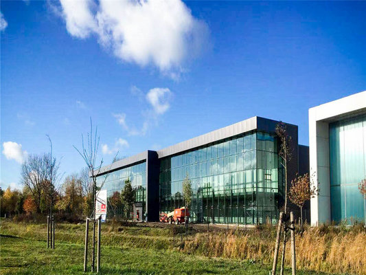 Steel Structure Prefabricated Exhibition Hall custom steel construction warehouse factory supplier
