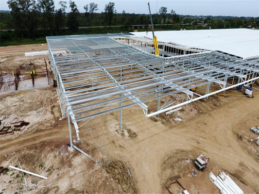Steel Structure Prefabricated Supermarket custom Prefab House manufacturer custom low cost prefabricated house factory supplier
