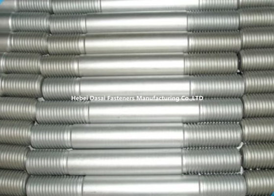 Alloy Steel Material Double End Threaded Stud Bolts Cold Drawing Process