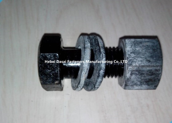 Phosphating Finish High Strength Structural Bolts M12 Size For Steel Structure