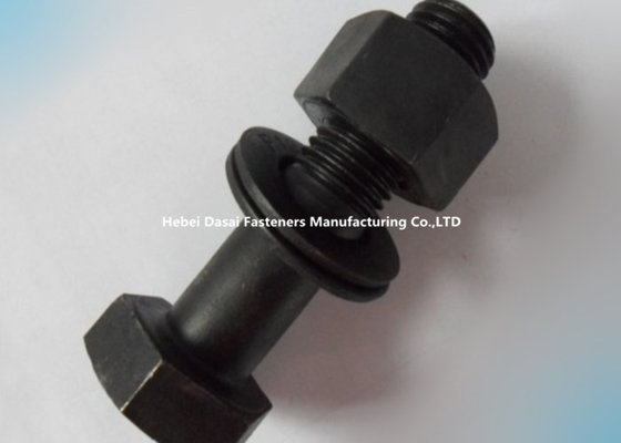 Phosphating Finish High Strength Structural Bolts M12 Size For Steel Structure
