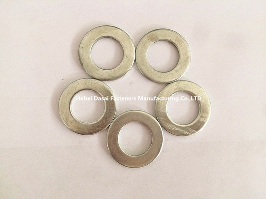Reduce Friction Machined Flat Washers / Chrome Plated Flat Washers Round Head Type