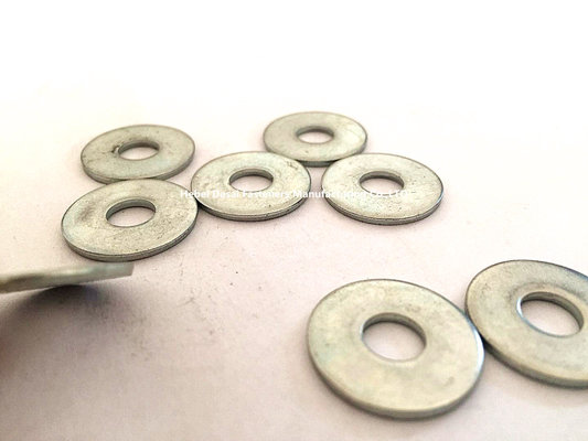 M8 Size Round Metal Washers For Increase Contact Area Prevent Leakage