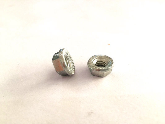 Wind Energy M6 Hex Nut / Flange Nut Grade 4.8 Relatively Large Fastening Force