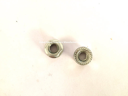 Wind Energy M6 Hex Nut / Flange Nut Grade 4.8 Relatively Large Fastening Force