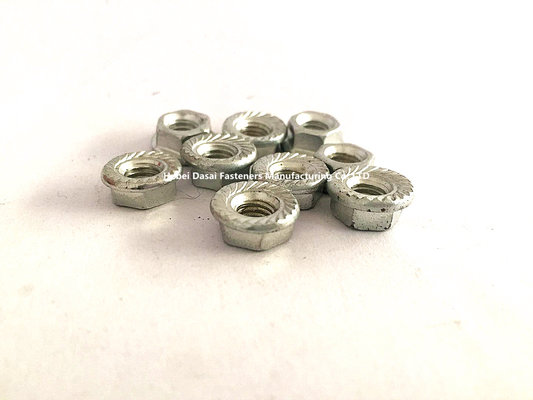 Din 125 Steel Hex Nuts / 14mm Hex Nut Excellent Fastening Performance