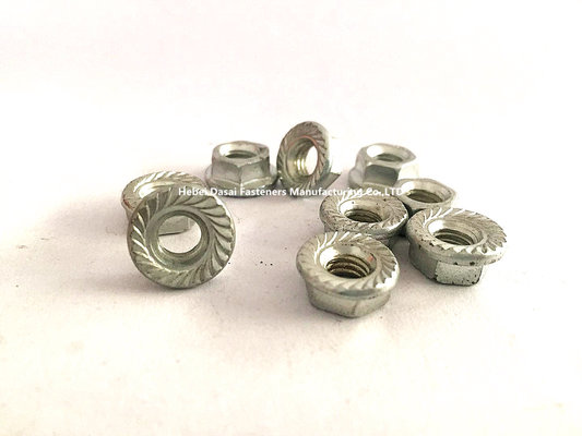 Din 125 Steel Hex Nuts / 14mm Hex Nut Excellent Fastening Performance