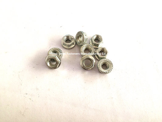 Din 125 Steel Hex Nuts / 14mm Hex Nut Excellent Fastening Performance