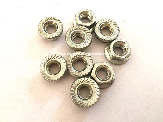 Din 125 Steel Hex Nuts / 14mm Hex Nut Excellent Fastening Performance