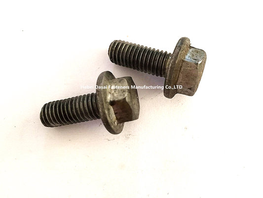 Steel Structures Metric Hex Bolts / Metric Flange Bolts Carbon Steel Material