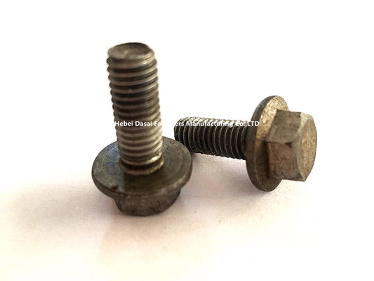 Steel Structures Metric Hex Bolts / Metric Flange Bolts Carbon Steel Material