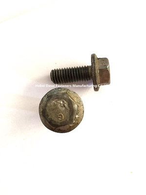 Steel Structures Metric Hex Bolts / Metric Flange Bolts Carbon Steel Material