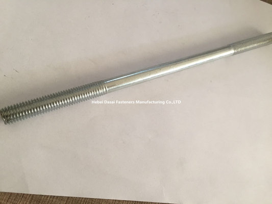 Anti Rust Double Sided Threaded Stud / Metric Double Ended Studs Custom Size