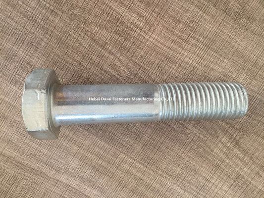 Durable Grade 8.8 Galvanized Hex Bolts , High Tensile Stainless Steel Bolts