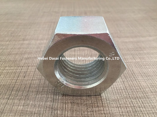 Customized Stainless Steel Nuts Plain Color M5 - M64 Excellent Corrosion Resistance