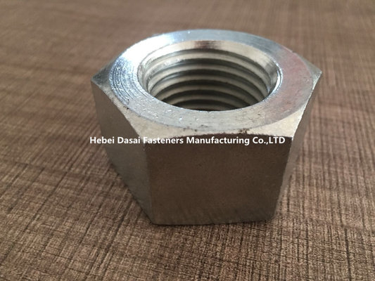 Hot Galvanizing Surface M5 Hex Nut / SS Hex Nut For Home Decorating