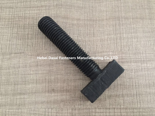 High Strength Steel Hex Bolt / Hexagon Head Bolt Grade 8.8 Full Thread Black Oxide