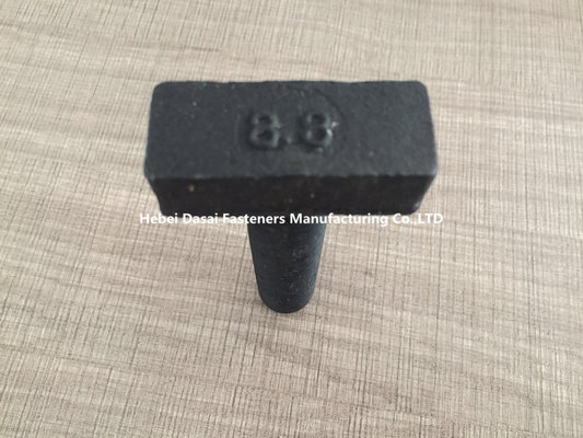 Precise Black Steel Bolts / Stainless Steel Nuts And Bolts Stamping Process