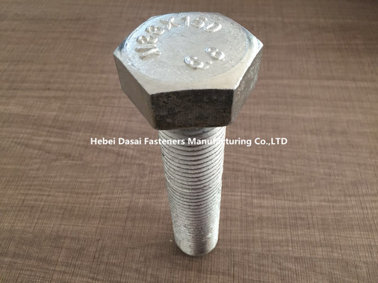 Customized Length High Tensile Steel Bolts For Steel Roof Constructions