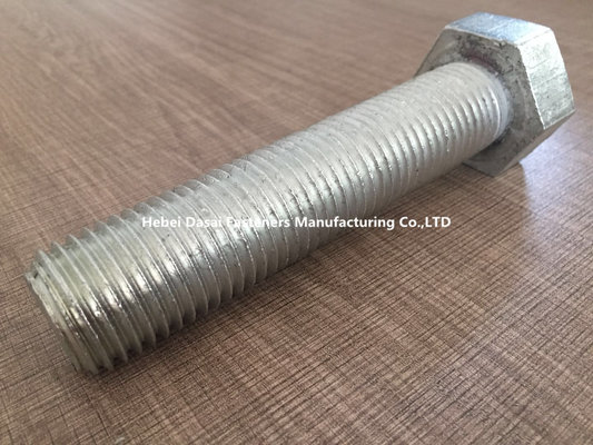 Customized Length High Tensile Steel Bolts For Steel Roof Constructions