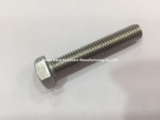 DIN 933 A2-70 Stainless Steel Metric Bolts Non Magnetic Custom Specification