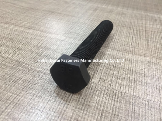 Durable M18 Carbon Steel Hex Bolt With Zinc Plated Surface Treatment