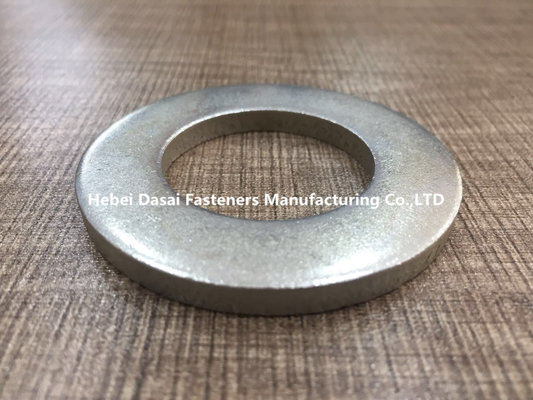 White Color Stainless Steel Flat Washers For Prevent Loose , Dispersed Pressure
