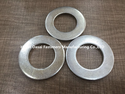 White Color Stainless Steel Flat Washers For Prevent Loose , Dispersed Pressure