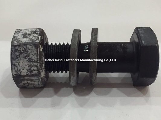 ISO 7412 Standard Steel Structure Bolt / Hexagonal Headed Bolt M12 - M36 Size