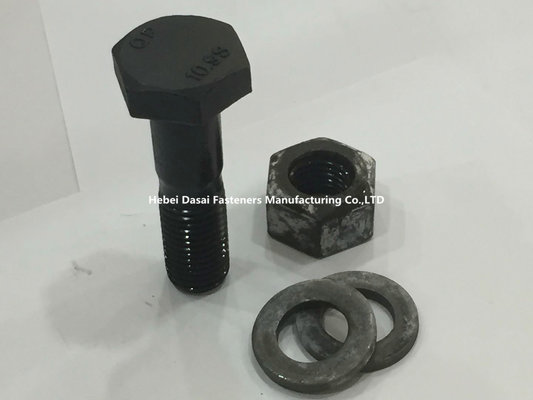 Black Oxide Finish Steel Structure Bolt Fatigue - Resistant For Steel Structure