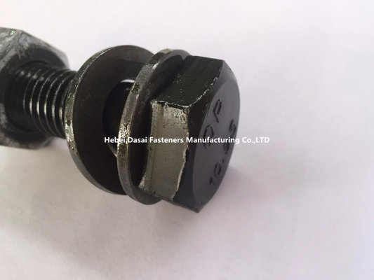 Highway Bridges Structural Steel Bolts And Nuts M12 - M30 Size DIN 7990