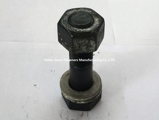 High Tensile Bolts , Black Zinc Plated Bolts EN 14399 Standard 105mm Length
