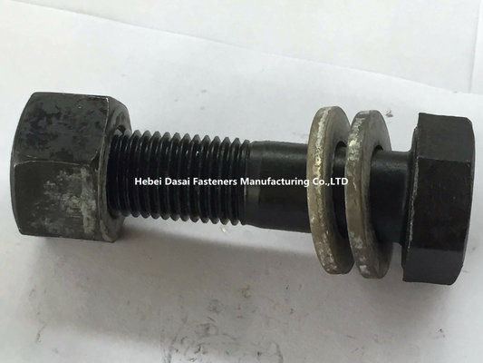 Carbon Steel Structure Bolt / Heavy Hex Structural Bolts Long Service Life