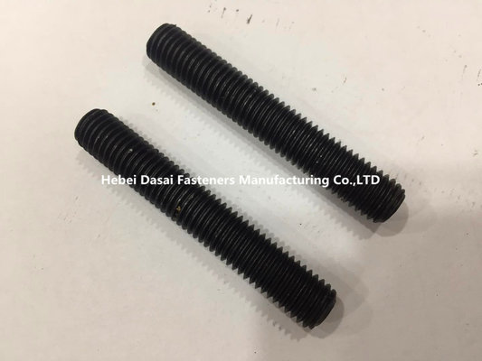 Mining Machinery Full Thread Stud Bolt / Double Ended Stud High Strength Din 975
