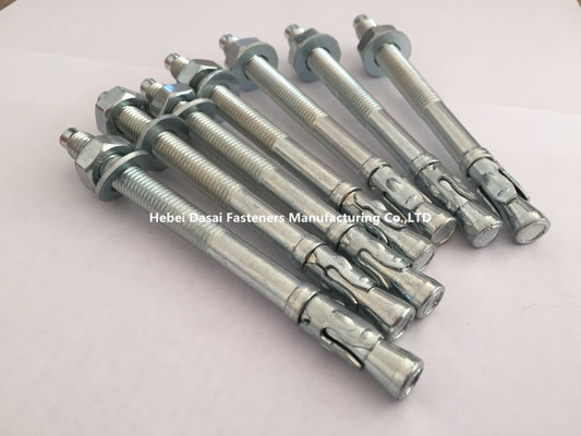 Hot Dip Galvanized Concrete Wedge Bolt 50mm - 300mm Length M6 - M20 Size