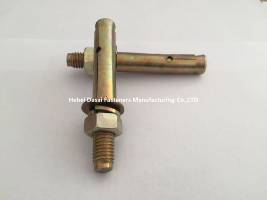 50 Mm Length Wedge Anchor Bolt 6.8 Grade With Prevent Loosening Effect