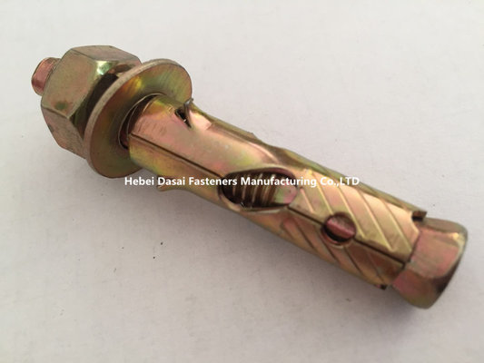 High Durability Wedge Anchor Bolt / Sleeve Anchor Bolt M16 Size For Wind Energy