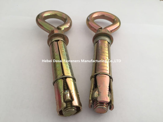 Grade 6.8 Wedge Anchor Bolt Eye Bolt Sleeve Anchor Carbon Steel Material