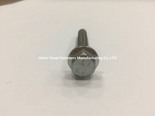 Zinc Plated Galvanized Hex Bolts M7 Size Excellent Corrosion Resistance