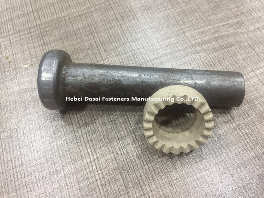 Plain Finish Concrete Shear Studs / Metal Deck Shear Studs Professional Tripod Type