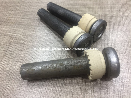 ISO 13918 Standard Headed Shear Studs Carbon Steel Cheese Head M10 - M25 Size