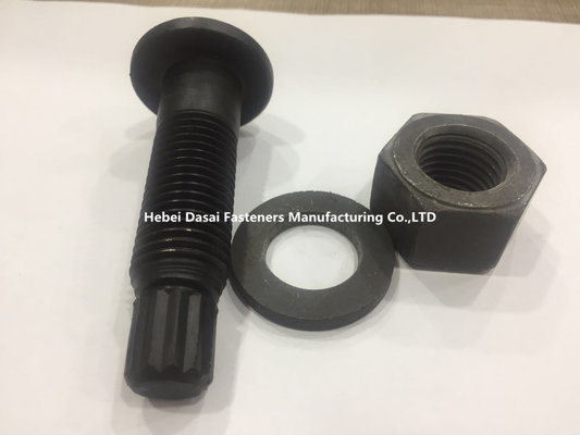 Industrial Buildings Torsion Control Bolts / High Tension Bolt Excellent Tightness