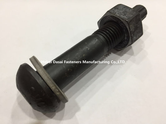 Cold Forming Process Torque Control Bolts Black Color For Steel Structure