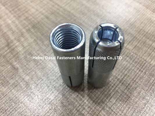 Grade 4.8 Drop In Anchor Fasteners M10 Anchor For Chemical Industry