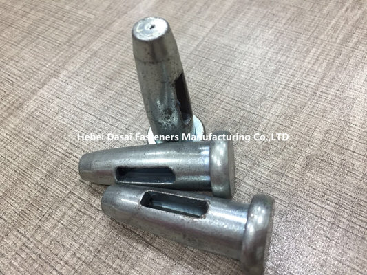 White Zinc Plated Wedge Pin High Positioning Accuracy Robust Construction