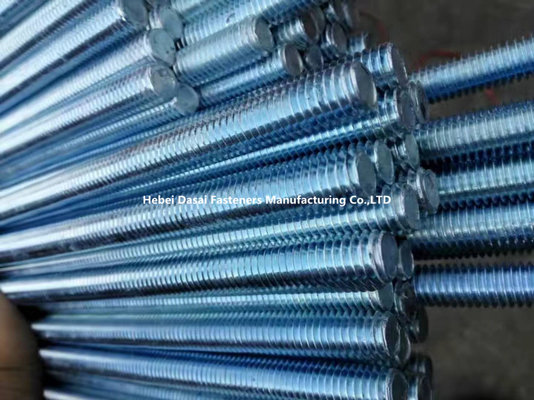 High Temperature No Deform Galvanized Threaded Rod Excellent Cutting Performance