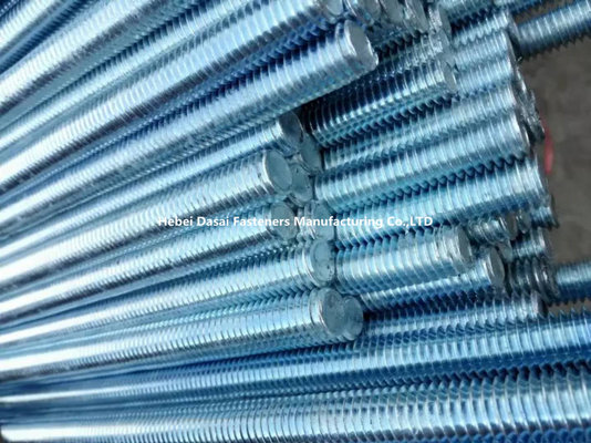 Strong Wear Threaded Steel Rod Excellent Wear Resistance For Industrial Equipment