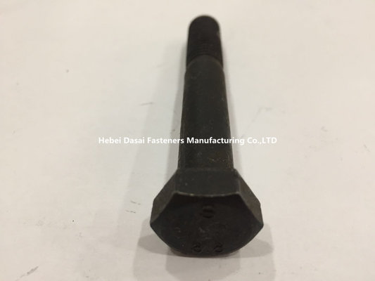 Industrial Power Generation Metric Hex Bolts Din 931 933 Half Thread Black Oxide / HDG